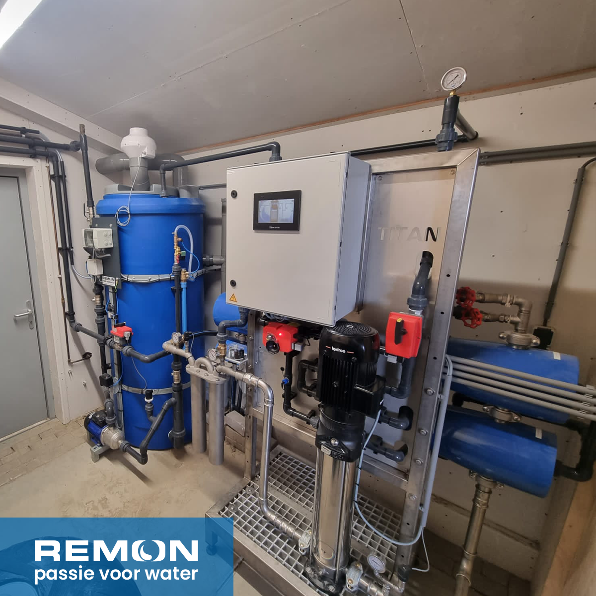 Remon installs a new purification system on Marker Wadden. - Remon ...
