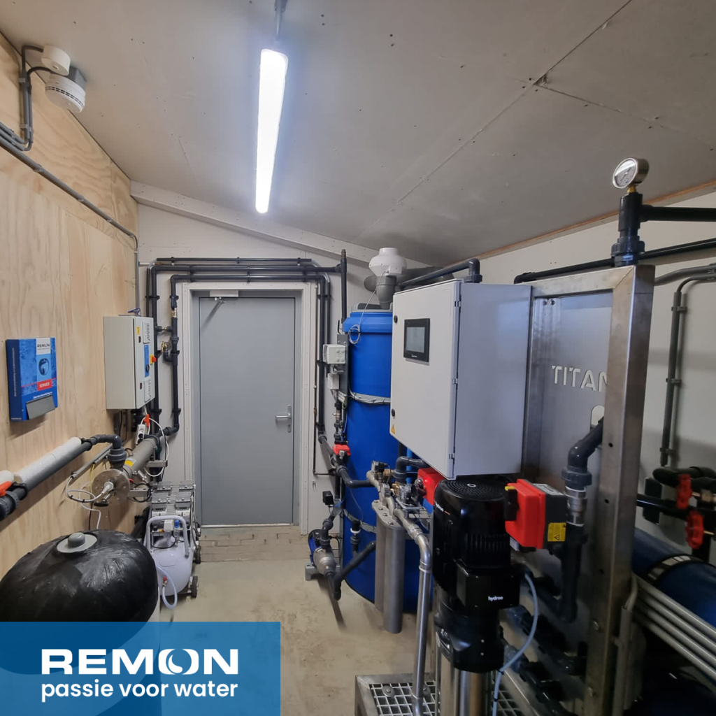 Remon installs a new purification system on Marker Wadden. - Remon ...