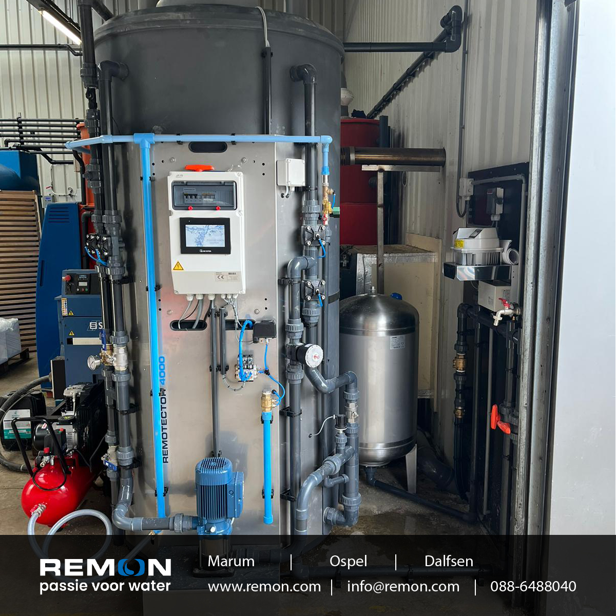 Loyal customer Anna Dutch BV puts new water well and iron removal ...